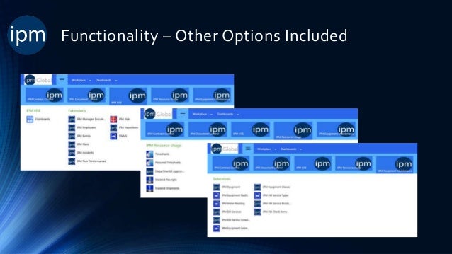IPM Global Project Management Software