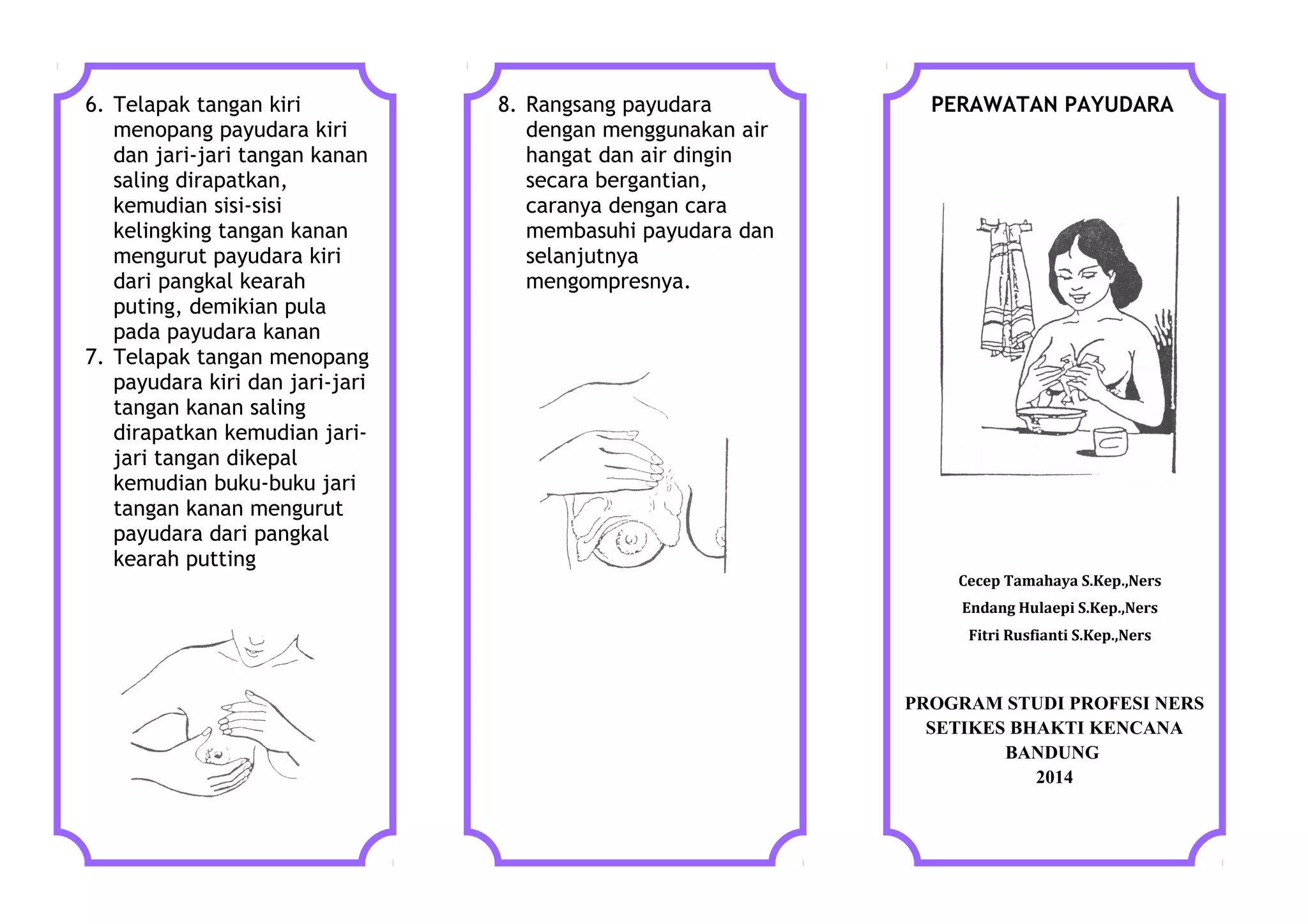 Leaflet perawatan payudara | DOC