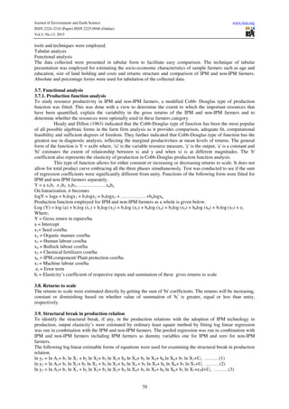 (Ipm) in cotton production in sindh pakistan | PDF