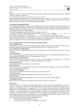 (Ipm) in cotton production in sindh pakistan | PDF