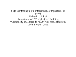 IPM integrated pest management, methods, analysis.pptx | Gardening ...