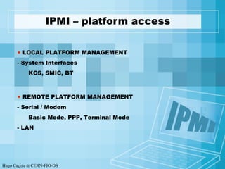 Ipmi Server Management | PPT