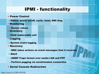 Ipmi Server Management | PPT
