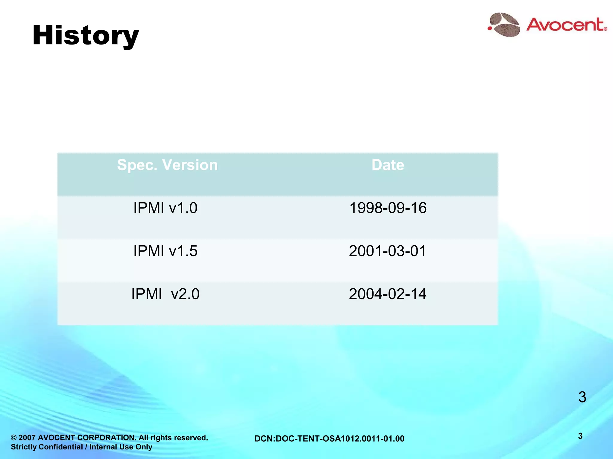 Ipmi spec ch1~6_simon_20110422 | PPT | Operating Systems | Computer ...