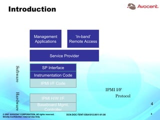 Ipmi spec ch1~6_simon_20110422 | PPT | Operating Systems | Computer ...