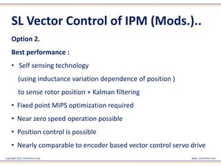 Interior Permanent Magnet (IPM) motor drive | PPTX