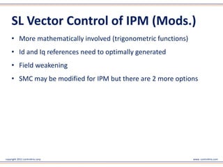 Interior Permanent Magnet (IPM) motor drive | PPTX