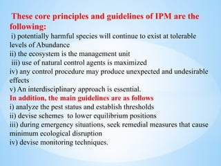 Integrated Pest Management new perspectives | PPTX | Agriculture ...