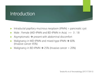 Management of IPMN | PPTX