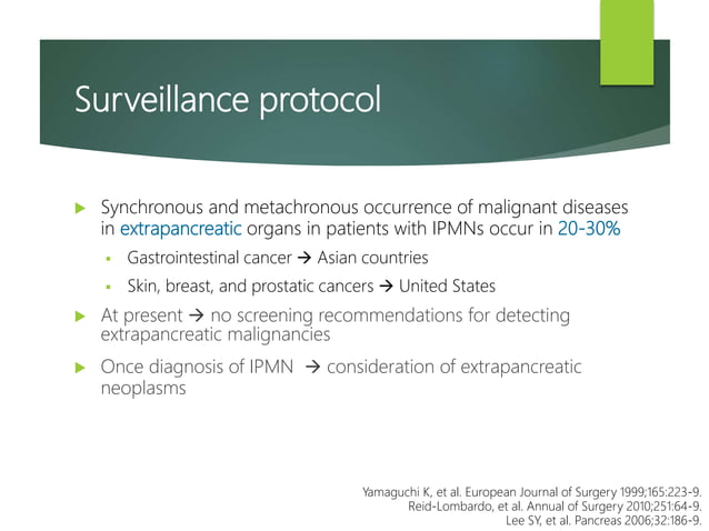 Management of IPMN | PPTX