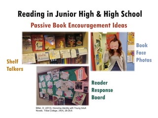 Reading & Literacy Engagement for Intermediate/Secondary Students | PPTX