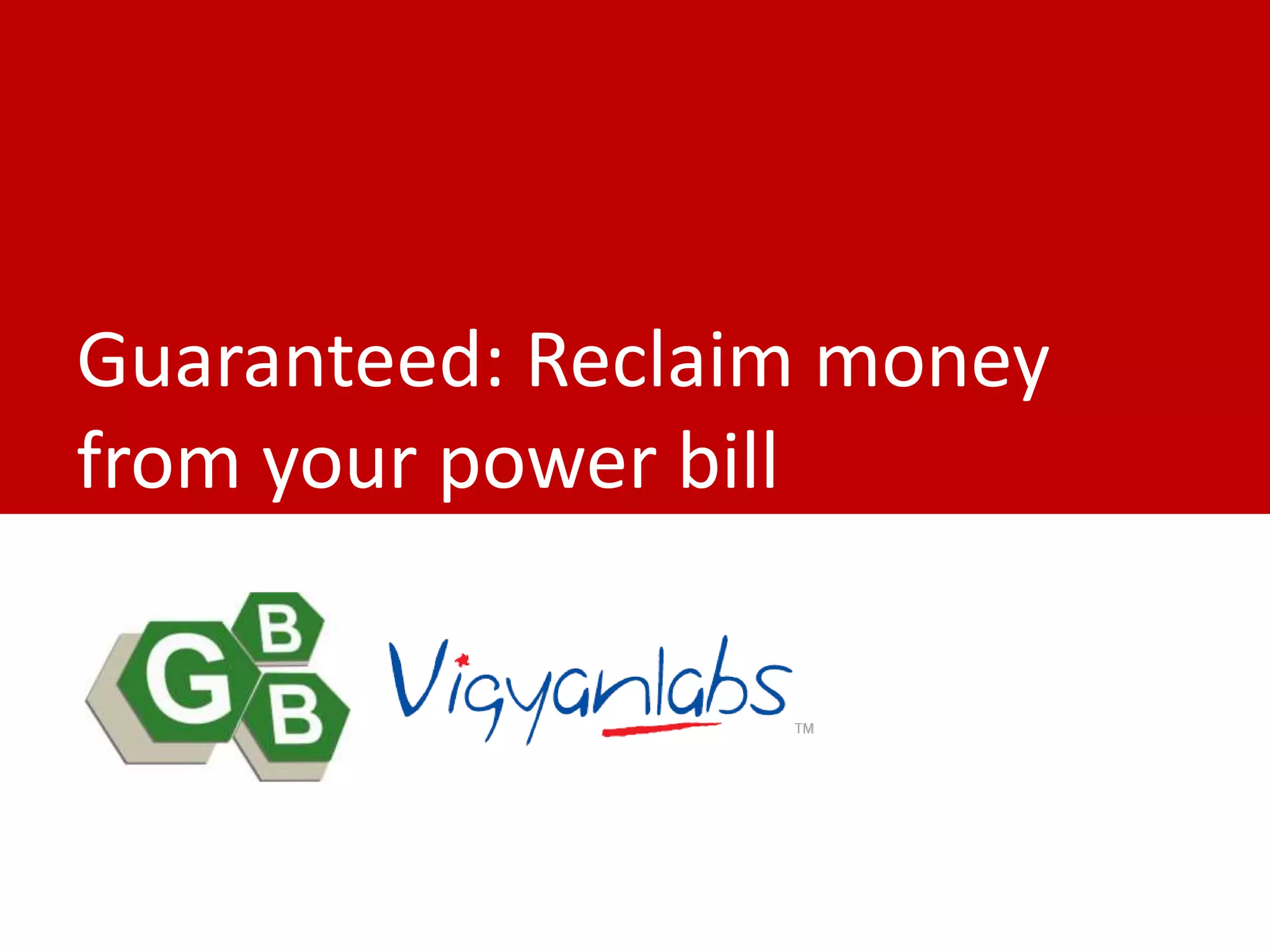 Save your Power Bills using IPM + | PPT