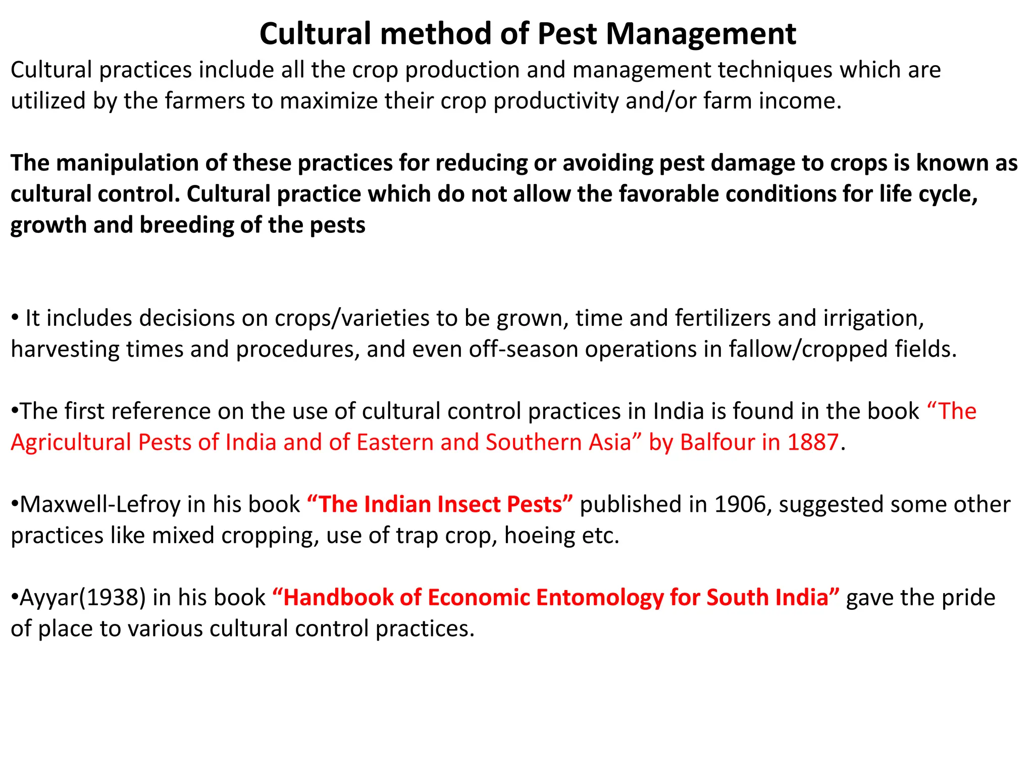 integrated pest management programms and techniques | PPTX ...