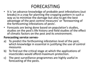 integrated pest management programms and techniques | PPTX