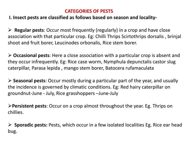 integrated pest management programms and techniques | PPTX ...