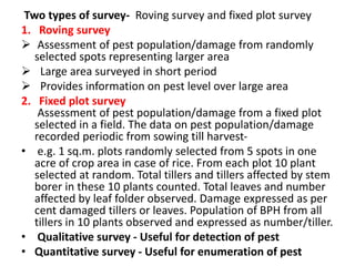 integrated pest management programms and techniques | PPTX