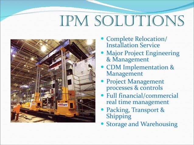 IPM Solutions | PPT