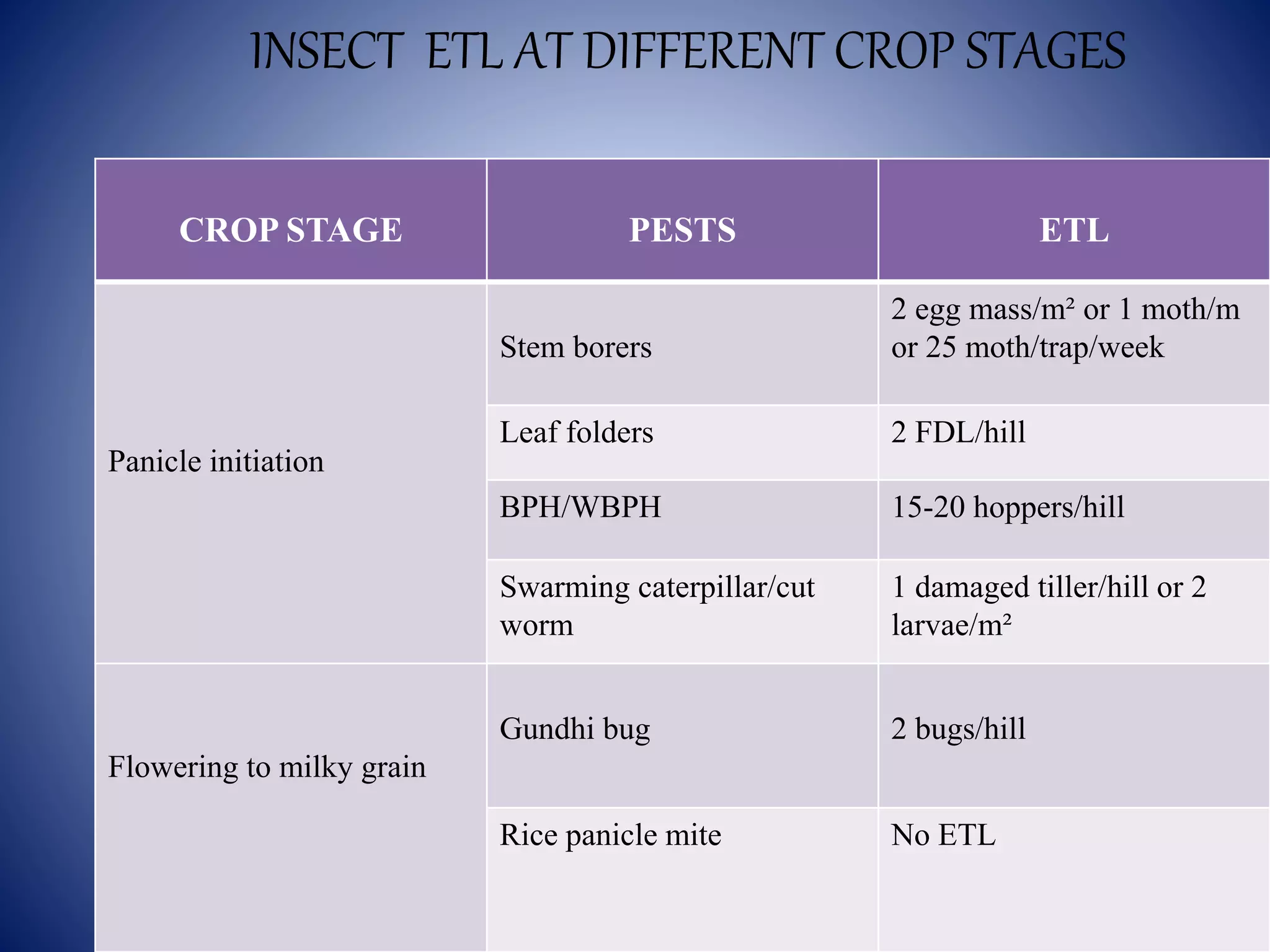 IPM in rice | PPTX