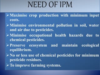 IPM in rice | PPTX