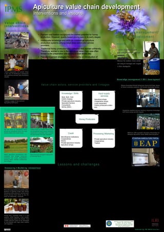 Apiculture value chain development: interventions and lessons | PDF
