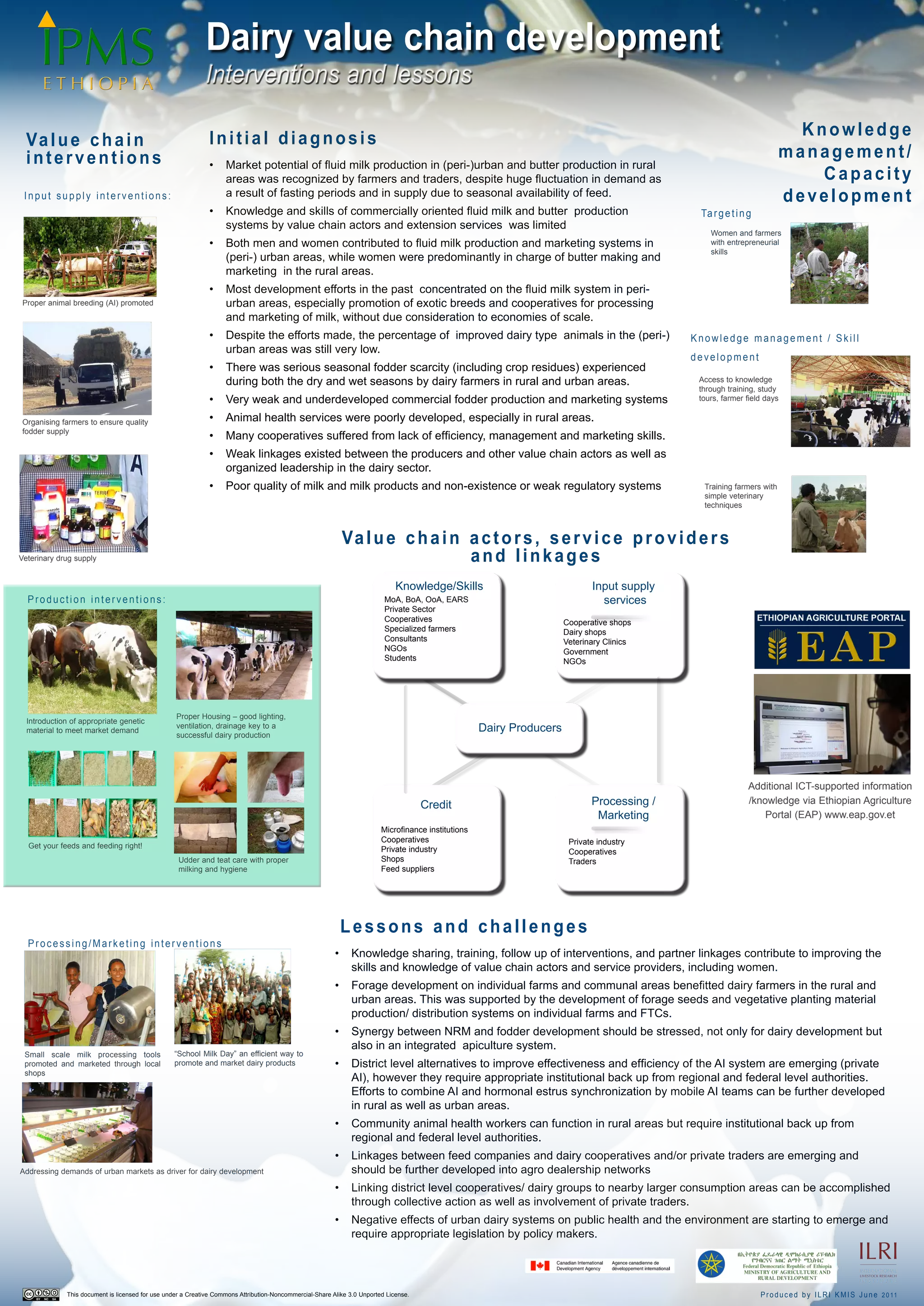 Dairy value chain development: interventions and lessons | PDF