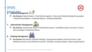 Project Management Information system software | PPT
