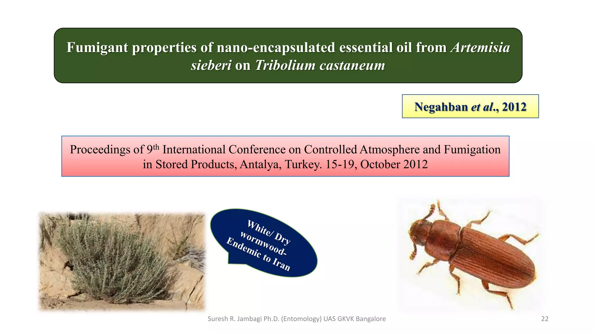 Nanotechnology in Insect Pest Control | PPTX