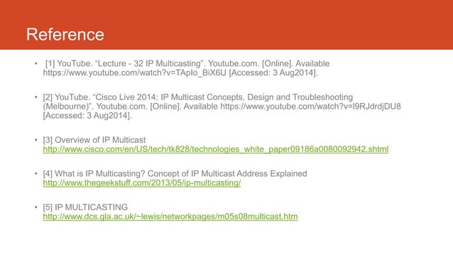 IP Multicasting | PPTX | Computer Networking | Computing