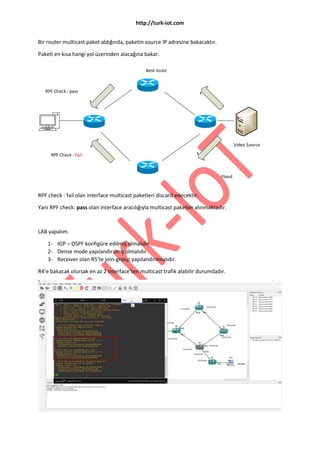IP Multicasting Turk-IoT | PDF