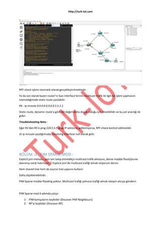 IP Multicasting Turk-IoT | PDF