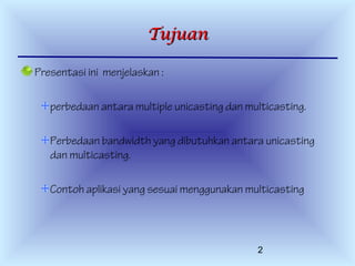 Ip multicasting 02 multiple unicasting vs multicasting | PPT