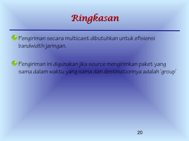 Ip Multicasting 02 Multiple Unicasting Vs Multicasting Ppt