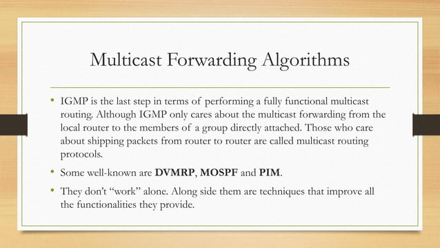 IP Multicast Routing | PDF | Computer Networking | Computing