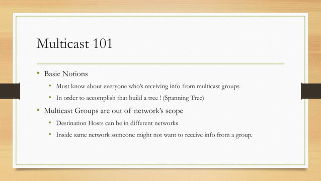 Ip Multicast Routing Pdf Computer Networking Computing