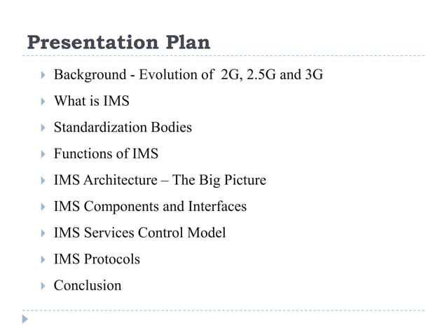 IP Multimedia Subsystems Overview - My Training on IMS | PPT