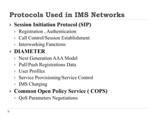 IP Multimedia Subsystems Overview - My Training on IMS | PPT