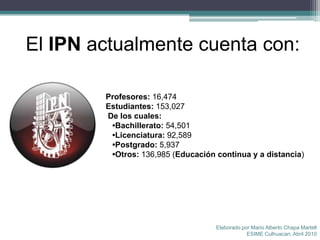 IPN Escuelas | PPTX