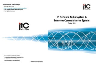 Ip network audio system 2013 | PDF