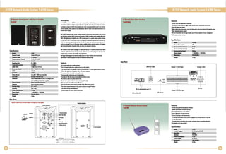 Ip network audio system 2013 | PDF
