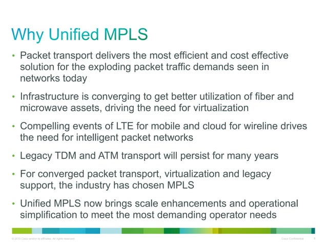 Unified MPLS | PPTX | Computer Networking | Computing