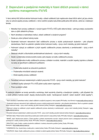 Systém managementu kvality ITV/VŠ (Pokyny k uplatnění výsledků hodnocení kvality vzdělávacího ...
