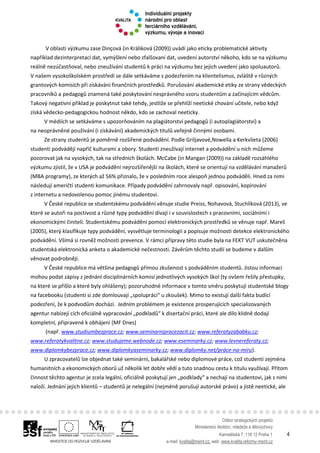 Kvalita vzdělávacího procesu s ohledem na etické aspekty | PDF