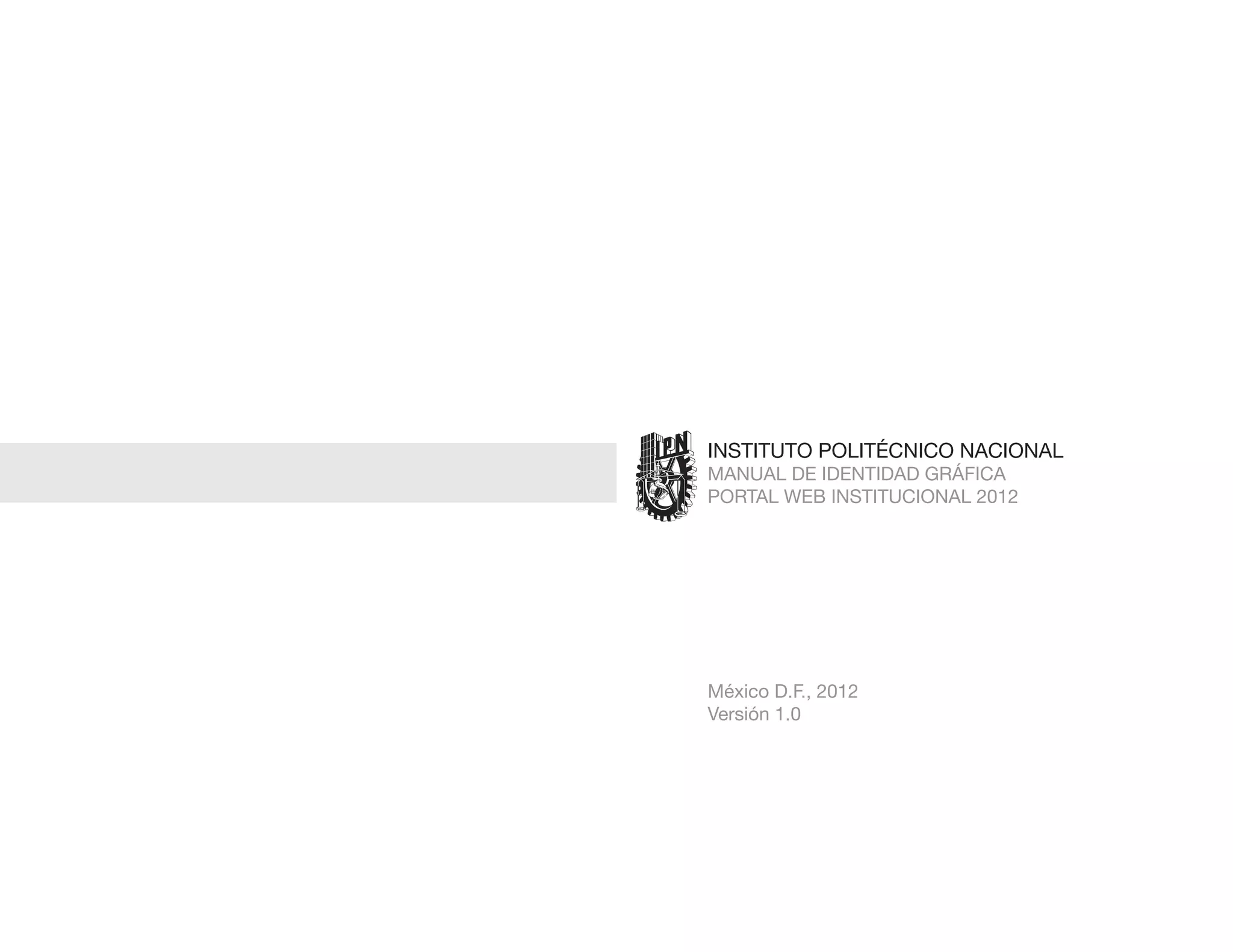 Ipn Manual Identidad web | PDF