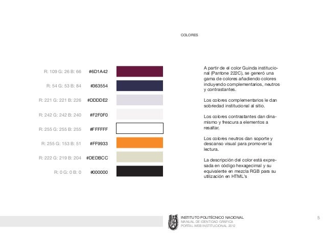 Ipn Manual Identidad web