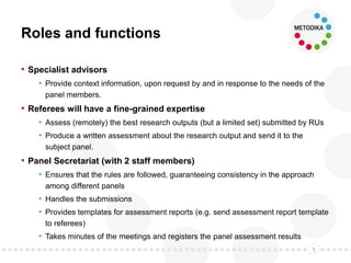 Panel evaluation, processes and results | PPT