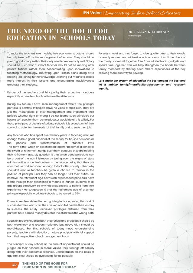 IPN VOICE Magazine - July Issue - 2021 | PDF