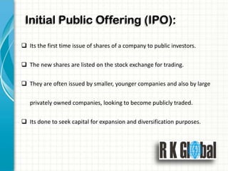 Initial Public Offering | PPTX