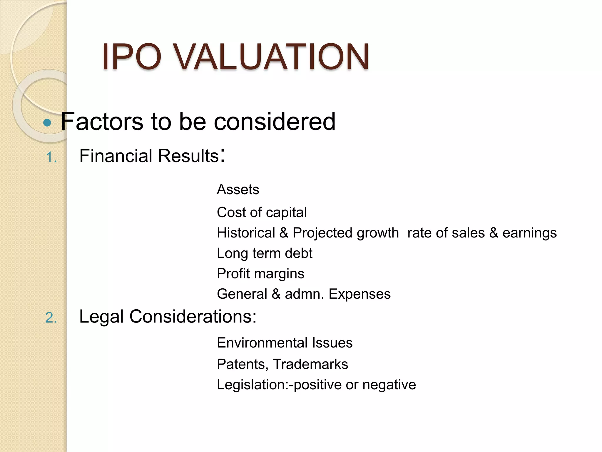 Initial Public Offer | PPT