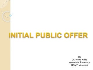 Initial Public Offer | PPTX