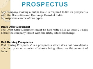 Initial Public Offer | PPT